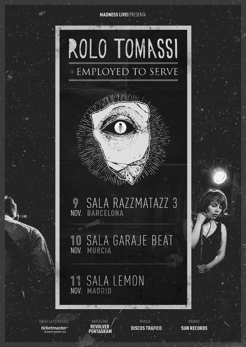 Rolo Tomassi estaran de gira este Noviembre en España – Flashes And Sounds
