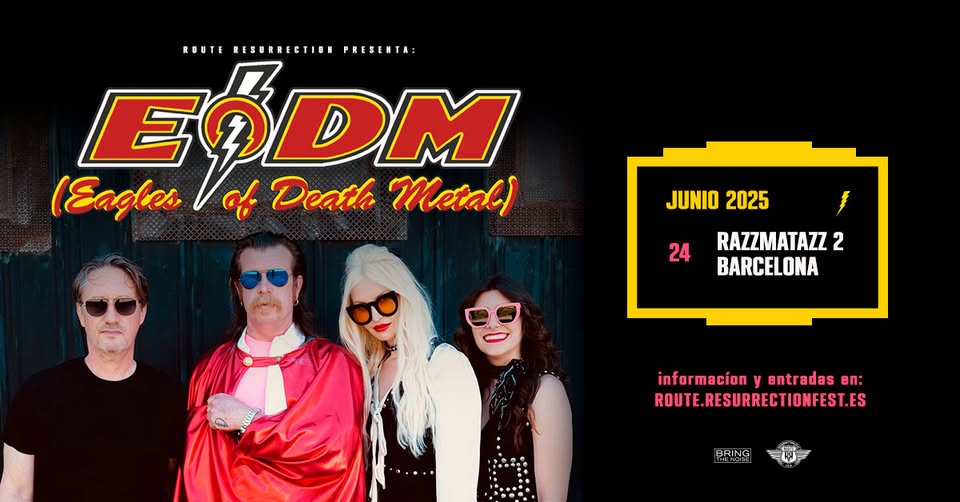 EAGLES OF DEATH METAL empezarán el verano por todo lo alto en Barcelona y Madrid – Flashes And ...